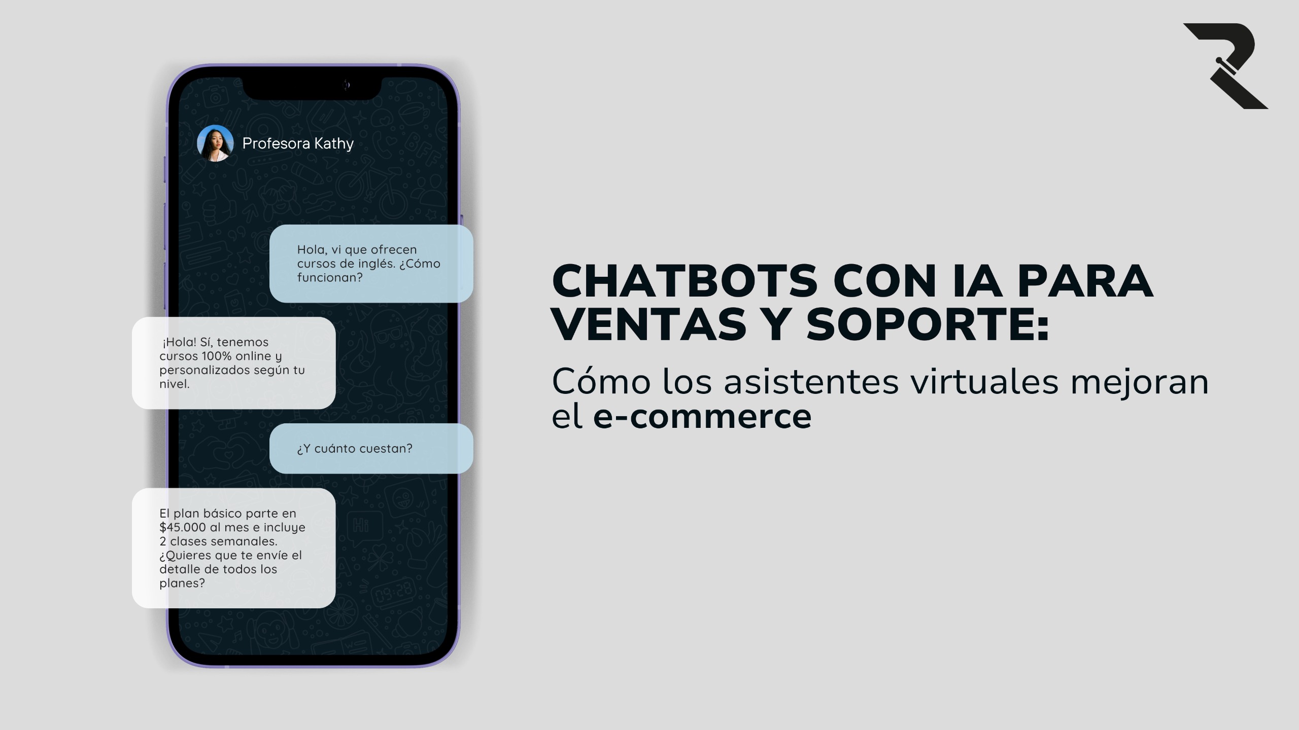 Chatbots con IA para ventas y soporte: Cómo los asistentes virtuales ...